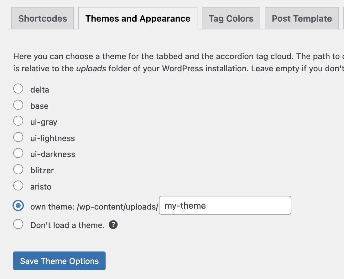 Create Your Own Accordion and Tab Themes - TaxoPress